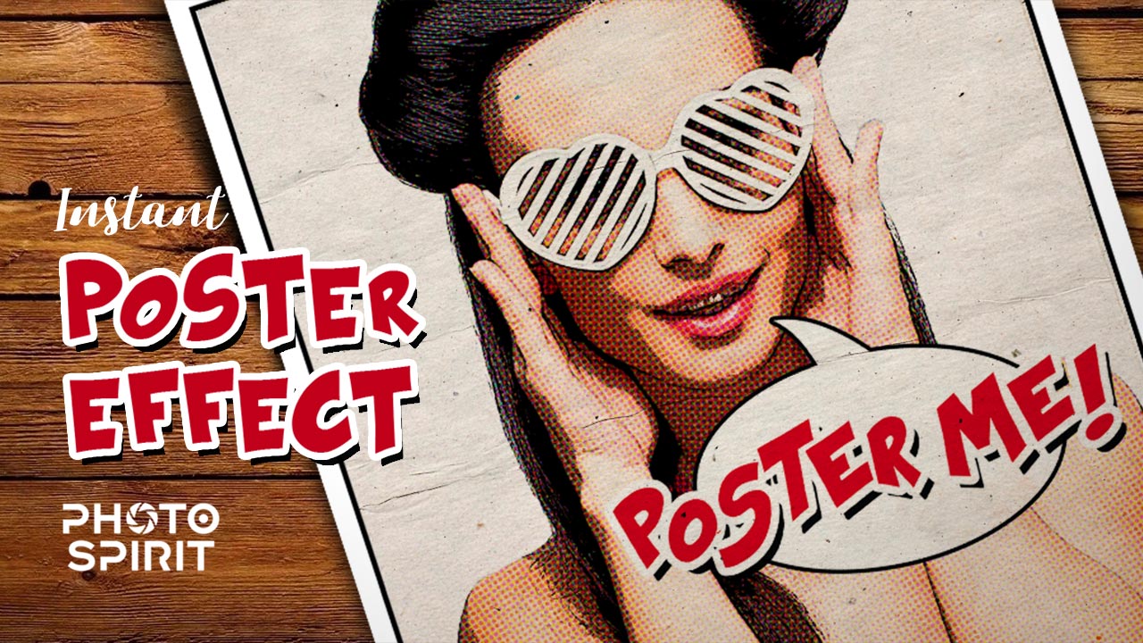 Instant Poster Effect For Adobe Photoshop